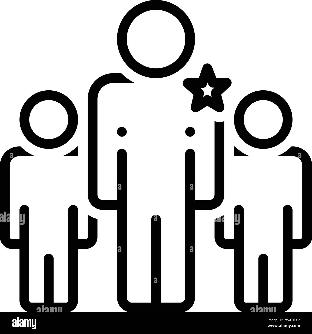 Superiority or inferiority Cut Out Stock Images & Pictures - Alamy