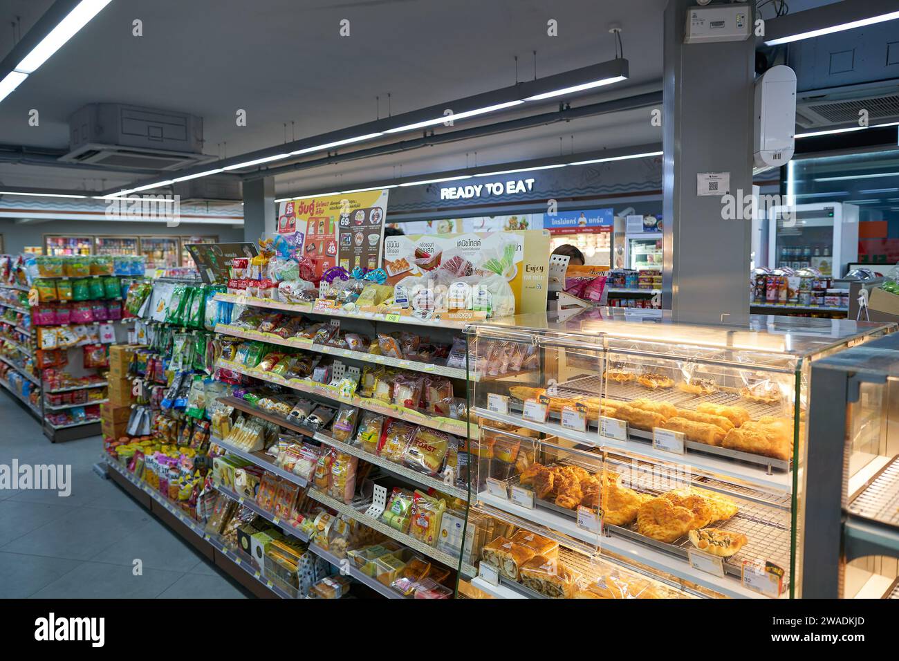 PHUKET, THAILAND - MAY 04, 2023: inside 7-Eleven convenience store in ...