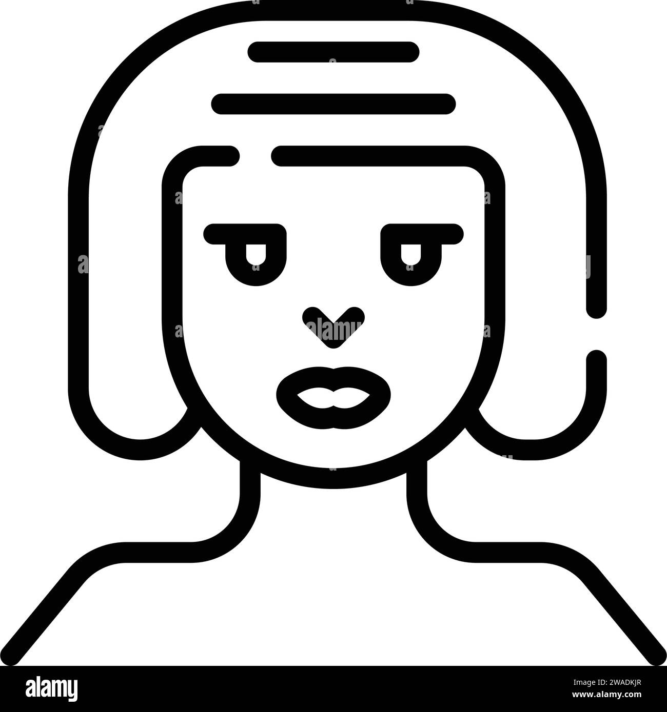 Icon for Women,female Stock Vector Image & Art - Alamy