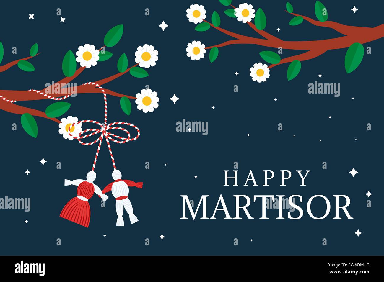 Martisor background Stock Vector Images - Alamy
