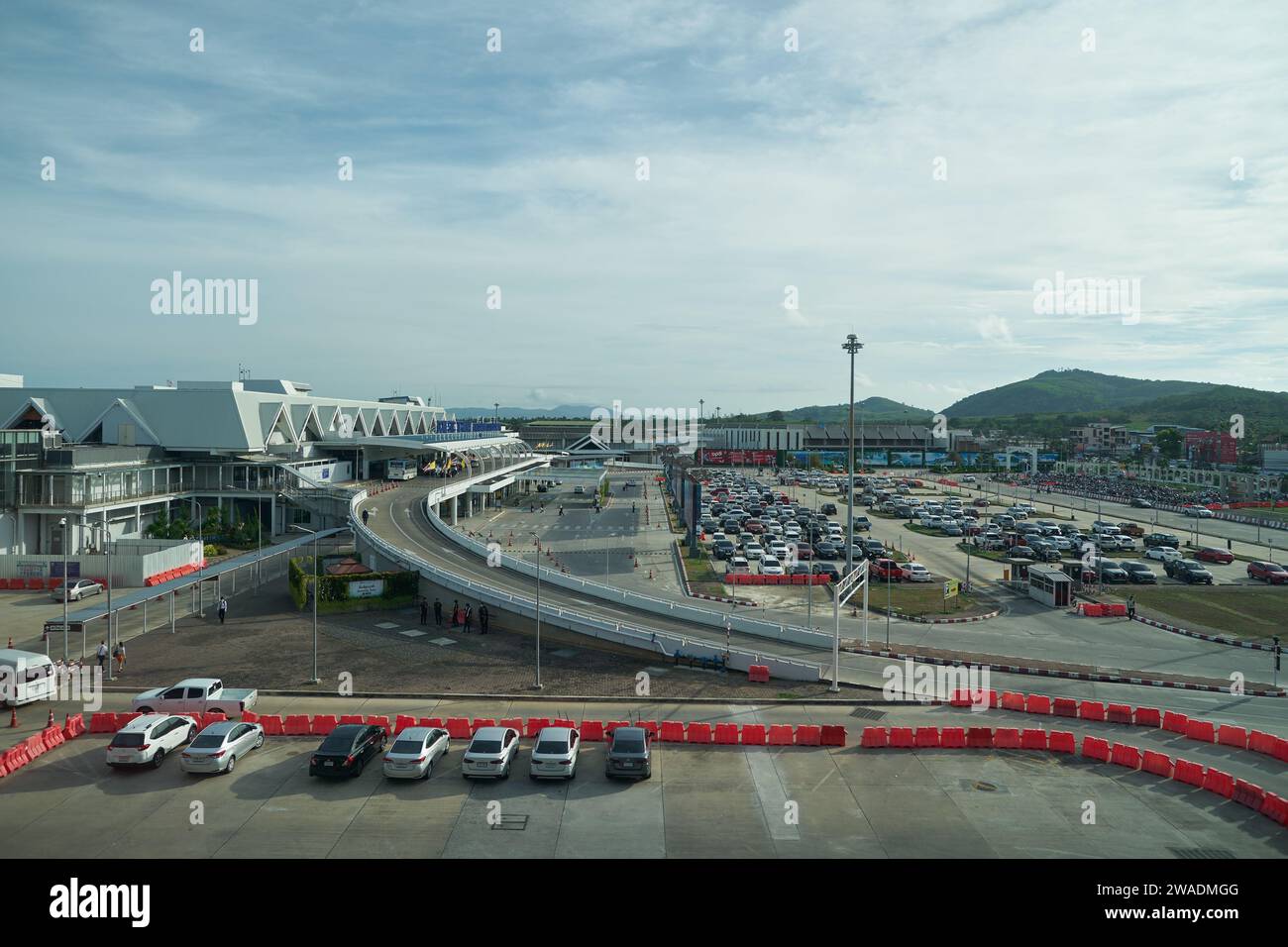 PHUKET, THAILAND - MAY 09, 2023: view of Phuket Airport’s Domestic ...