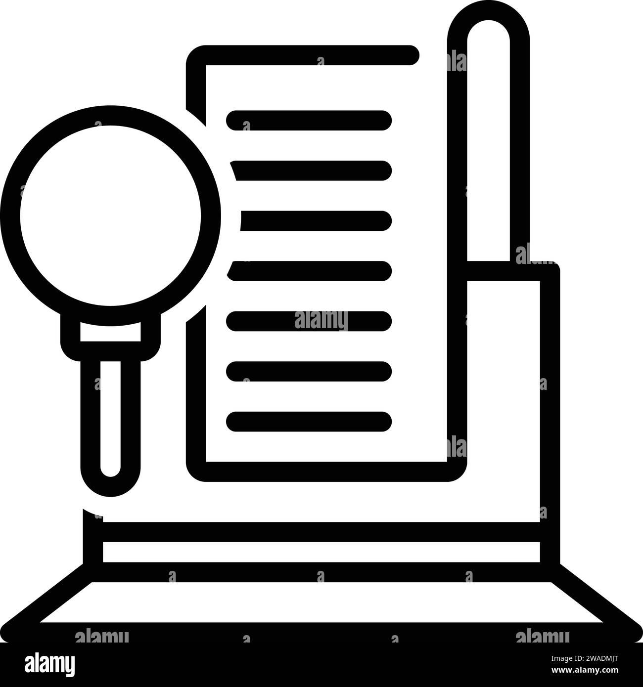 Icon for Audit,finance Stock Vector Image & Art - Alamy