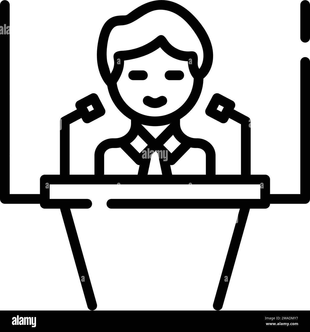 Icon for Conference,convention Stock Vector Image & Art - Alamy