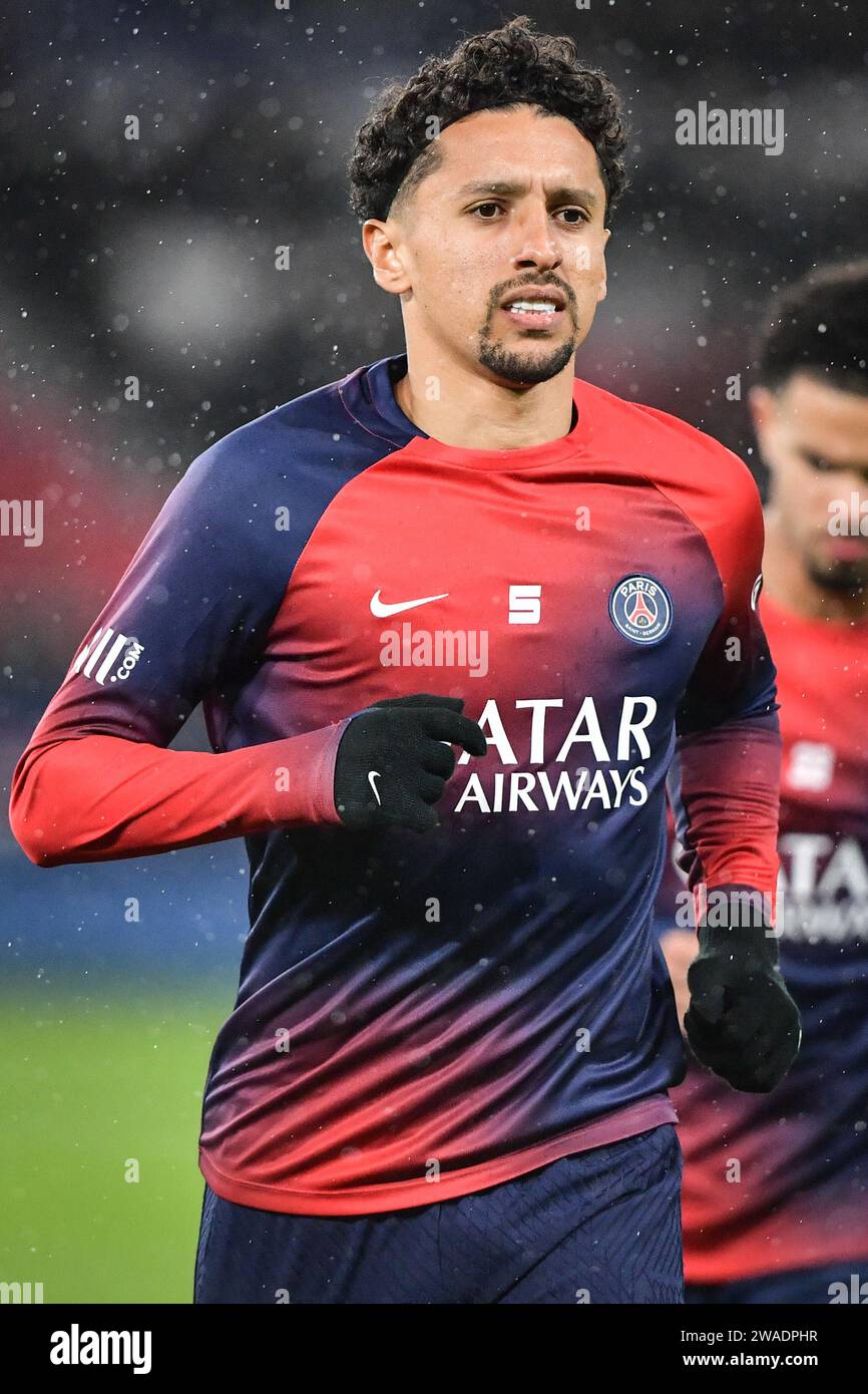 Paris, France. 03rd Jan, 2024. Paris Saint-Germain's defender ...