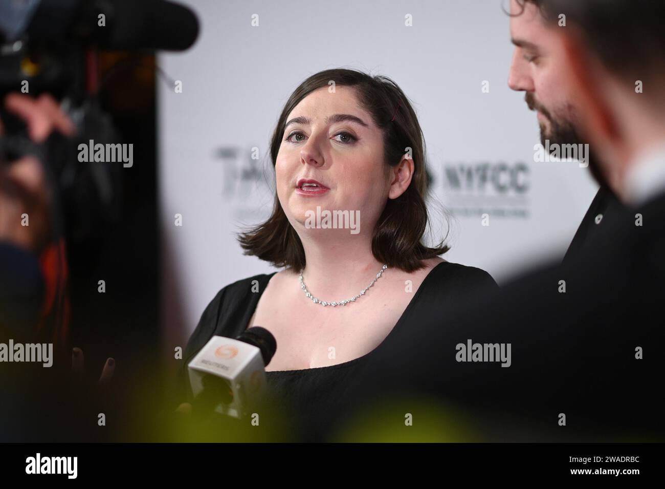 New York, USA. 03rd Jan, 2024. Samy Burch attends the 89th New York ...