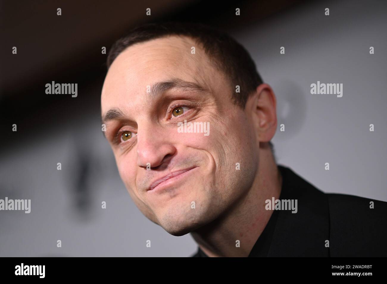 New York, USA. 03rd Jan, 2024. Franz Rogowski attends the 89th New York ...