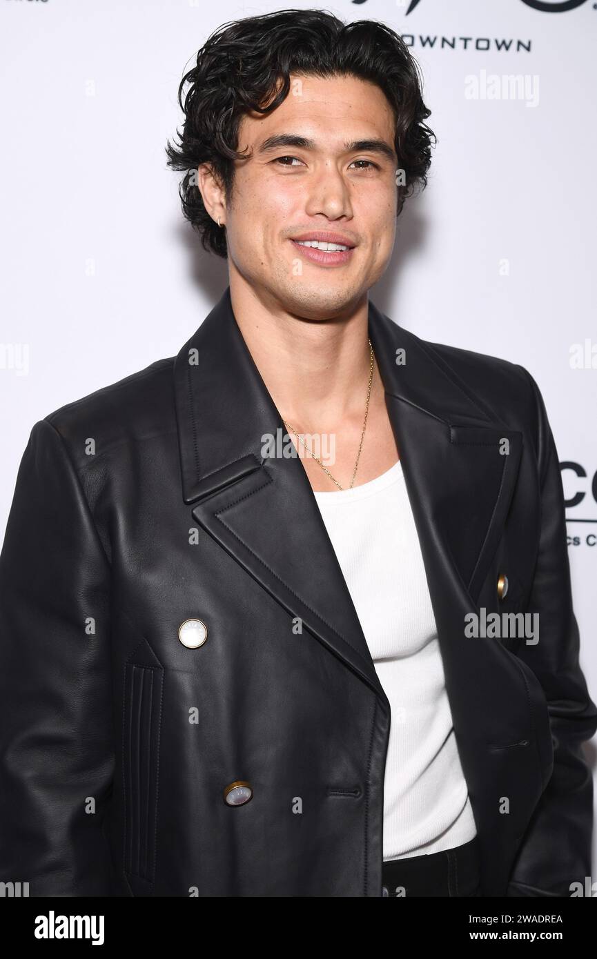 New York, USA. 03rd Jan, 2024. Charles Melton attends the 89th New York ...
