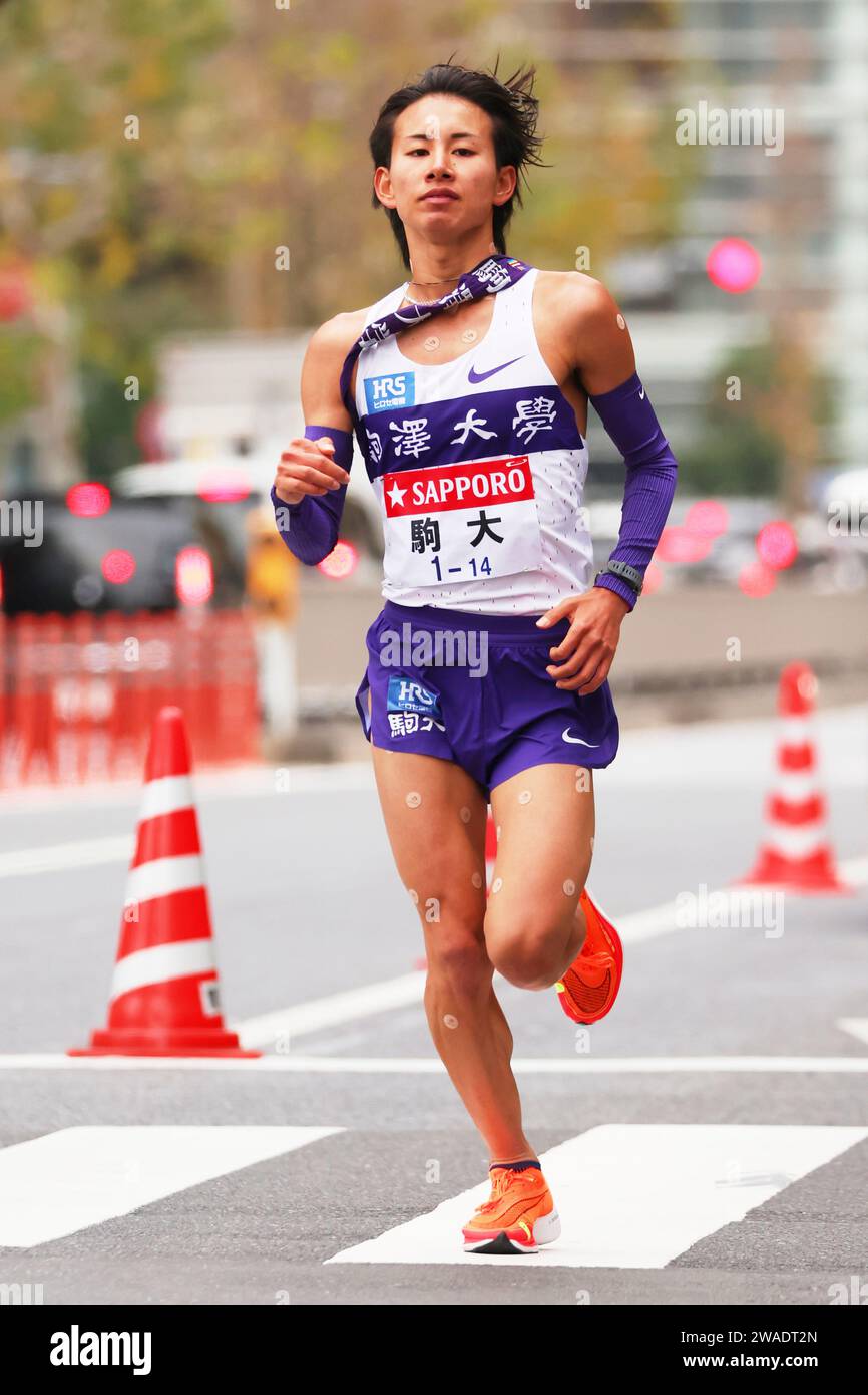 Tokyo, Japan. 3rd Jan, 2024. Shunki Niwase () Athletics : The 100th ...