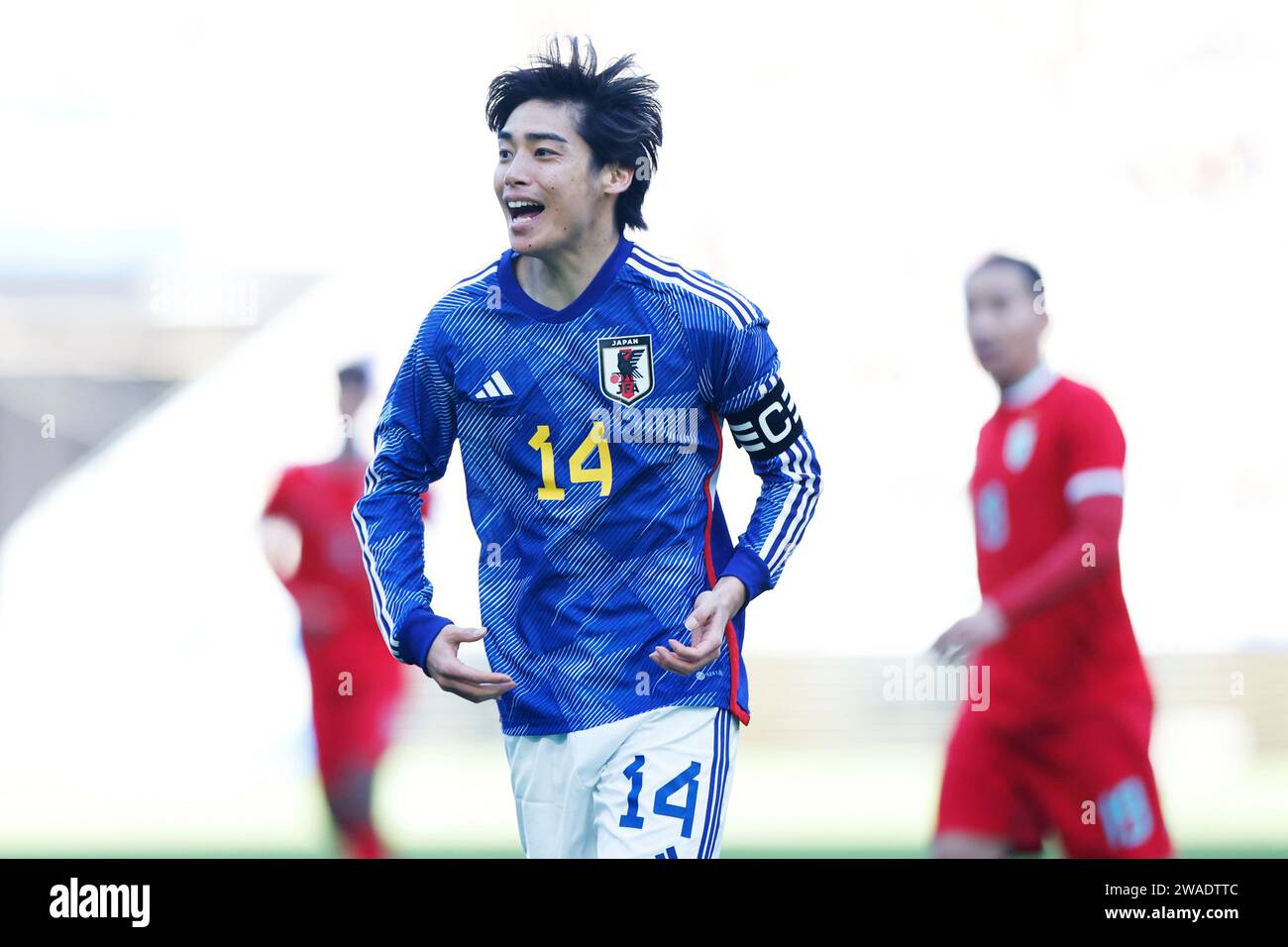 Tokyo, Japan. Credit: D. 1st Jan, 2024. Junya Ito (JPN) Football/Soccer : TOYO TIRES CUP 2024 ...