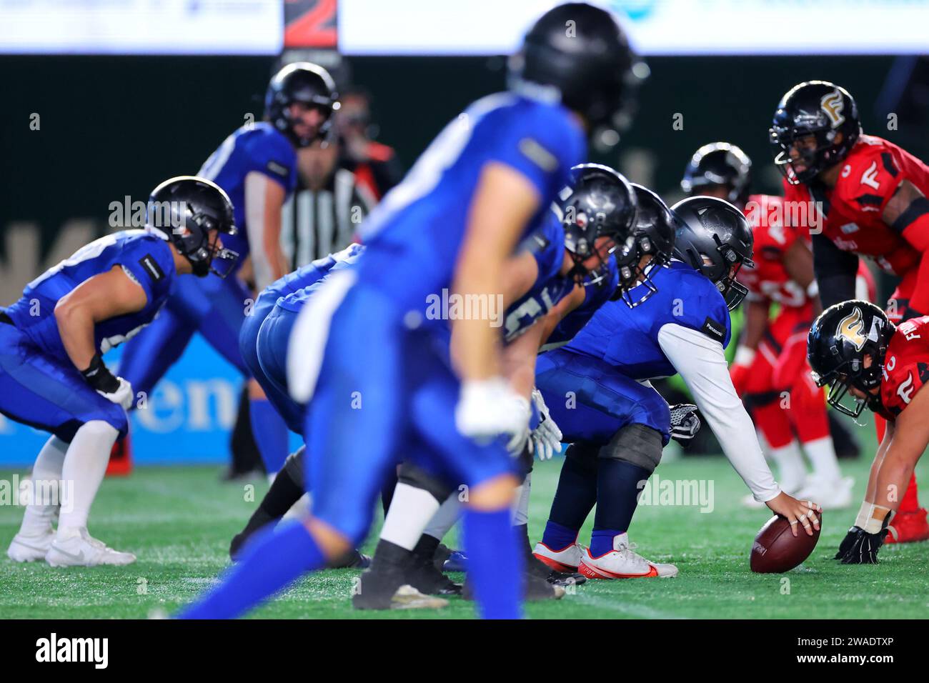 Tokyo Dome, Tokyo, Japan. 3rd Jan, 2024. Panasonic Impulse team group ...