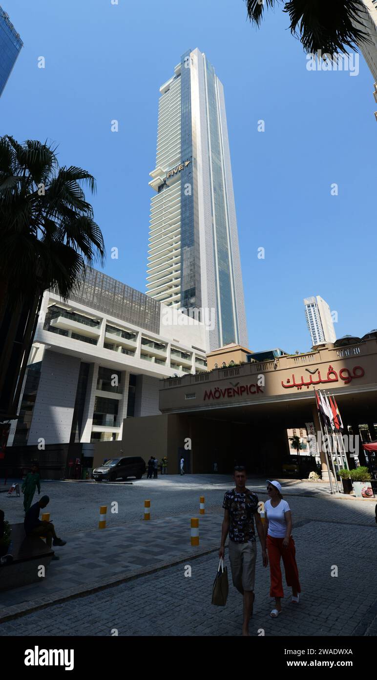 The FIVE LUXE JBR hotel at 'The Walk', Jumeirah Beach Residence, Dubai ...