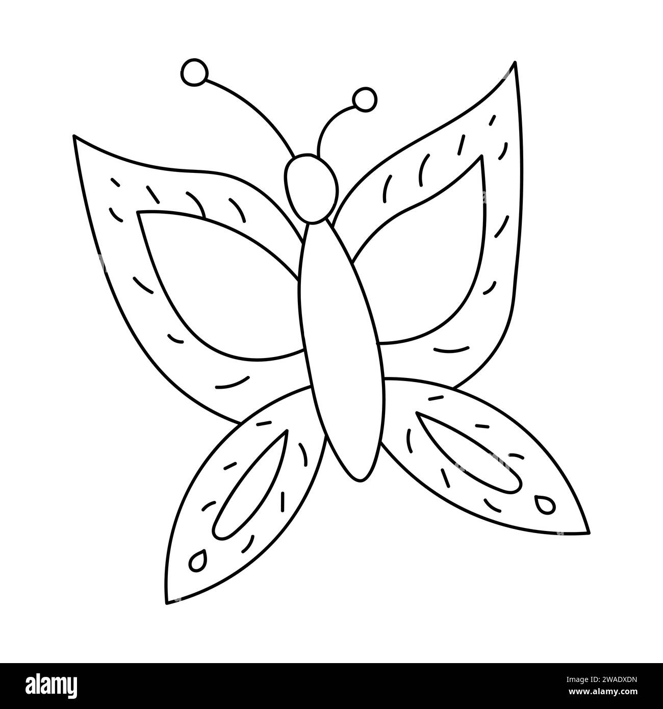 Woodland butterfly Black and White Stock Photos & Images - Alamy