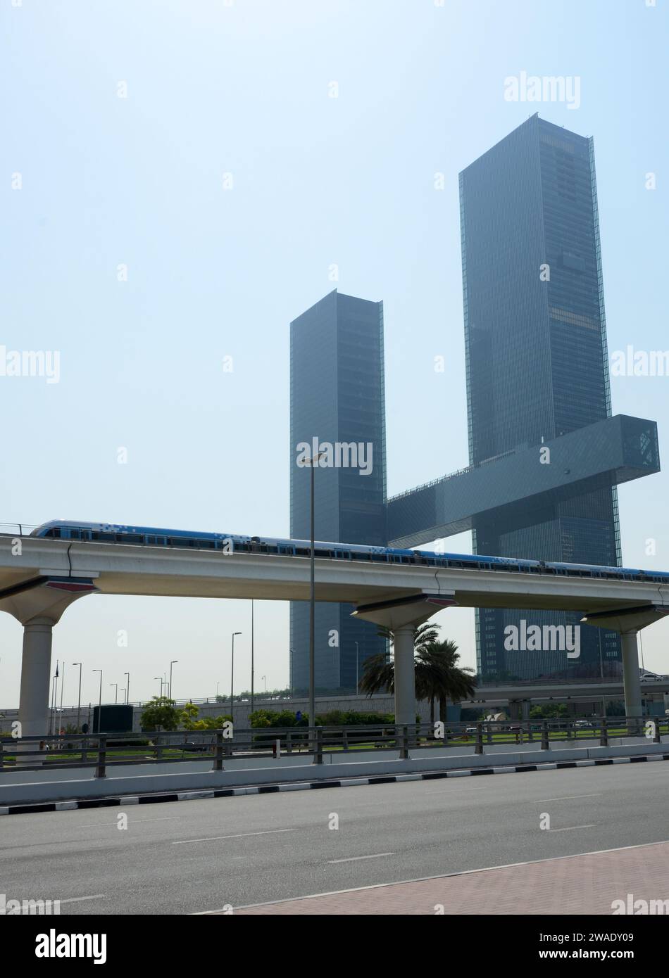 One Za'abeel Tower is an ultra modern designed building in Dubai, UAE ...