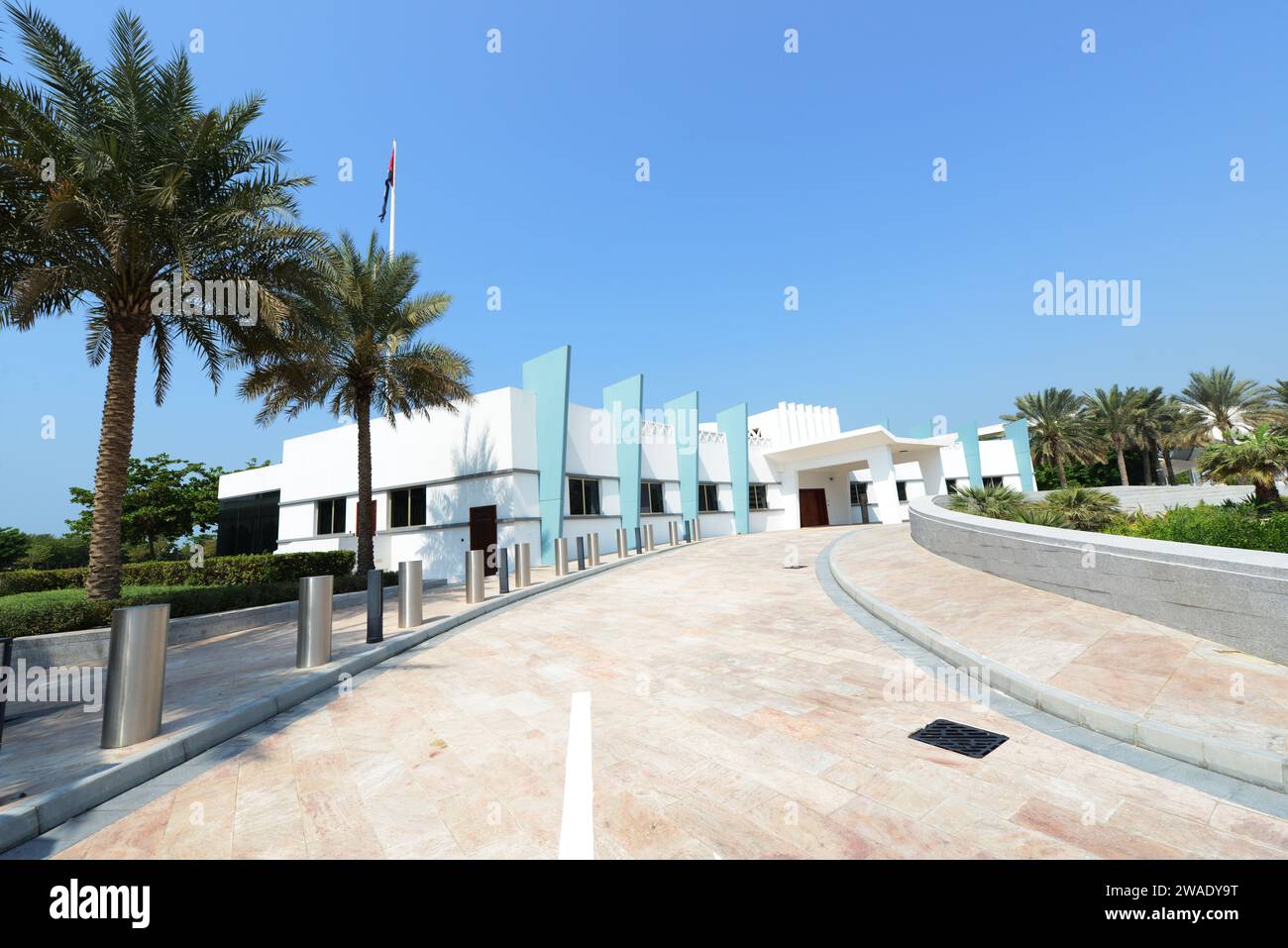 Union house at Etihad museum in Dubai, UAE Stock Photo - Alamy