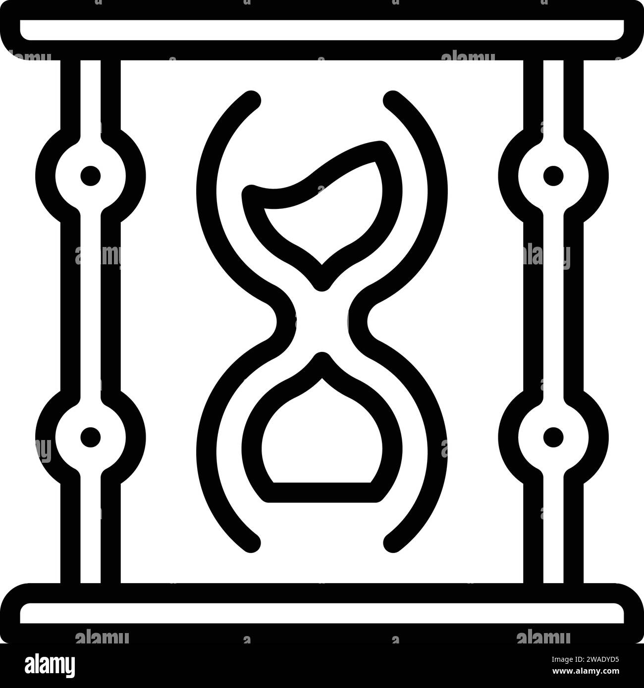 Icon for hourglass,timepiece Stock Vector Image & Art - Alamy