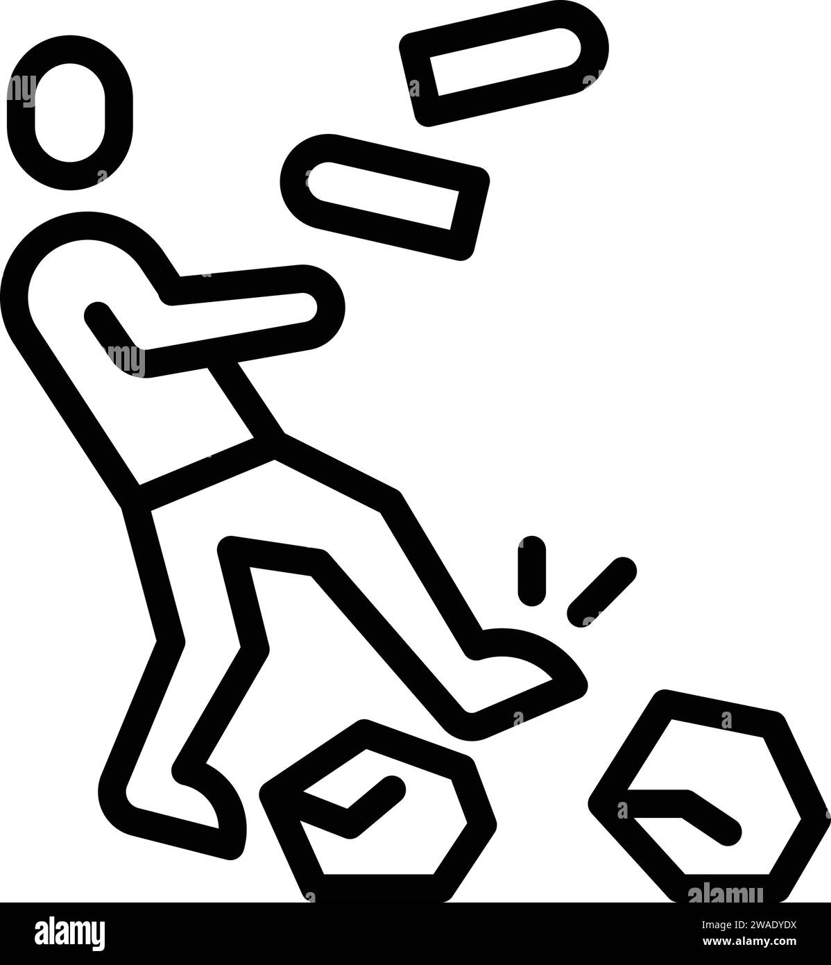 Icon for careful,wary Stock Vector Image & Art - Alamy