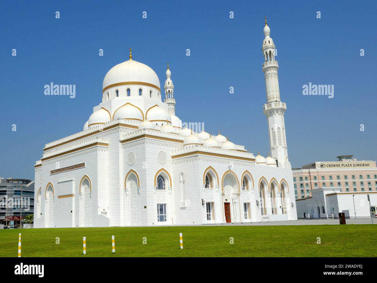The Sheikh Rashid Bin Mohammed Masjid in Dubai, UAE Stock Photo - Alamy