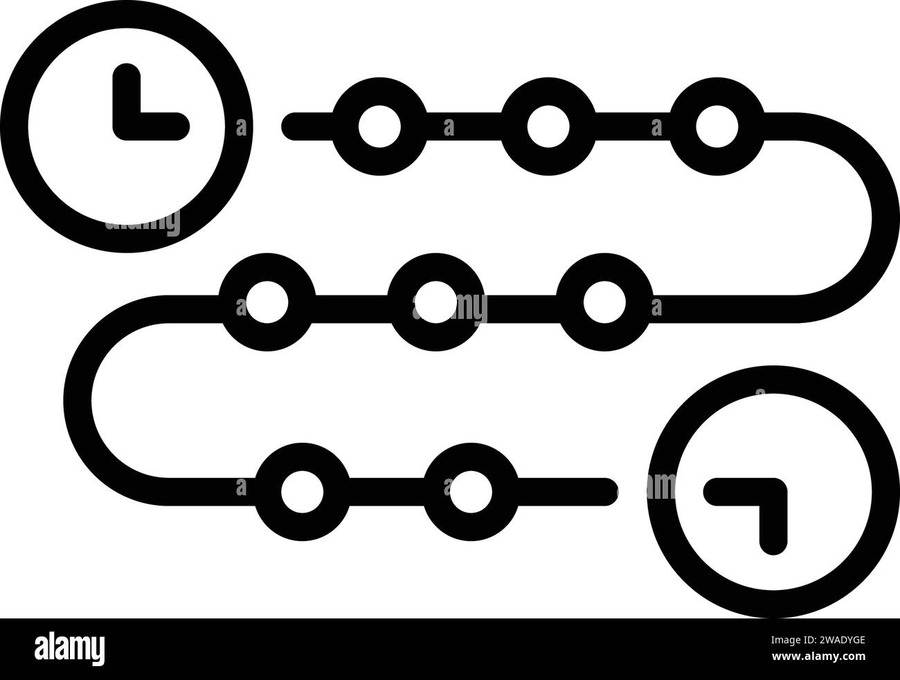 Icon for timeline,progress Stock Vector Image & Art - Alamy