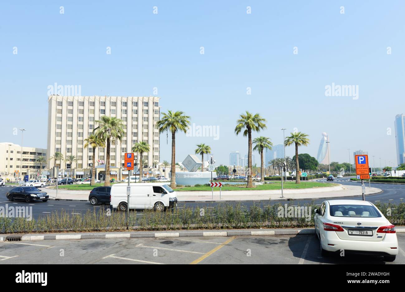 Satwa roundabout hi-res stock photography and images - Alamy