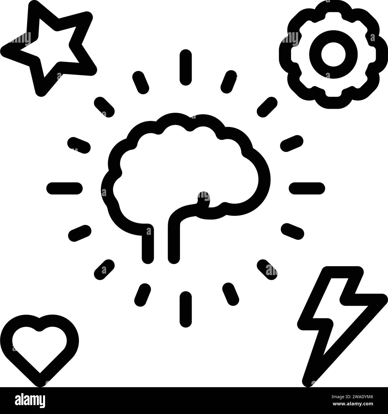 Icon for behavioral,observable Stock Vector Image & Art - Alamy