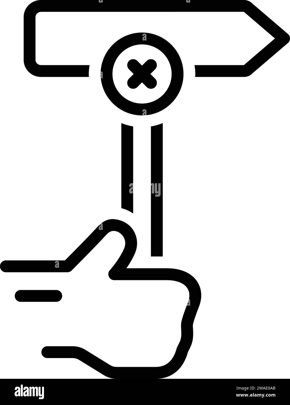 Icon for wrong,erroneous Stock Vector Image & Art - Alamy