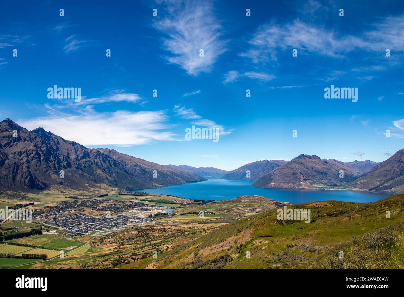 Queenstown airport runway hi-res stock photography and images - Alamy