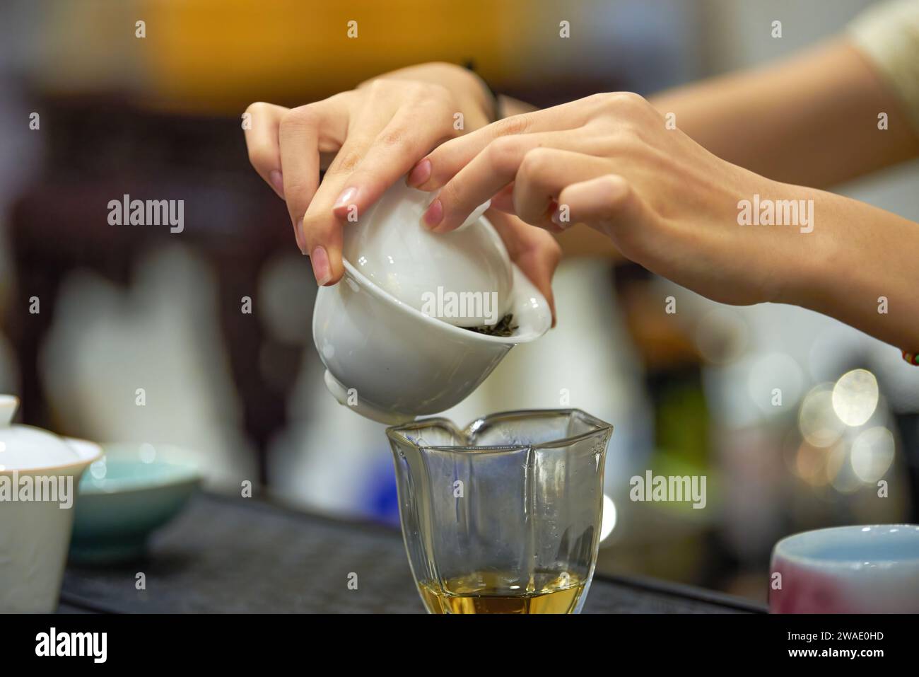 Asian business woman breakfast making hi-res stock photography and ...
