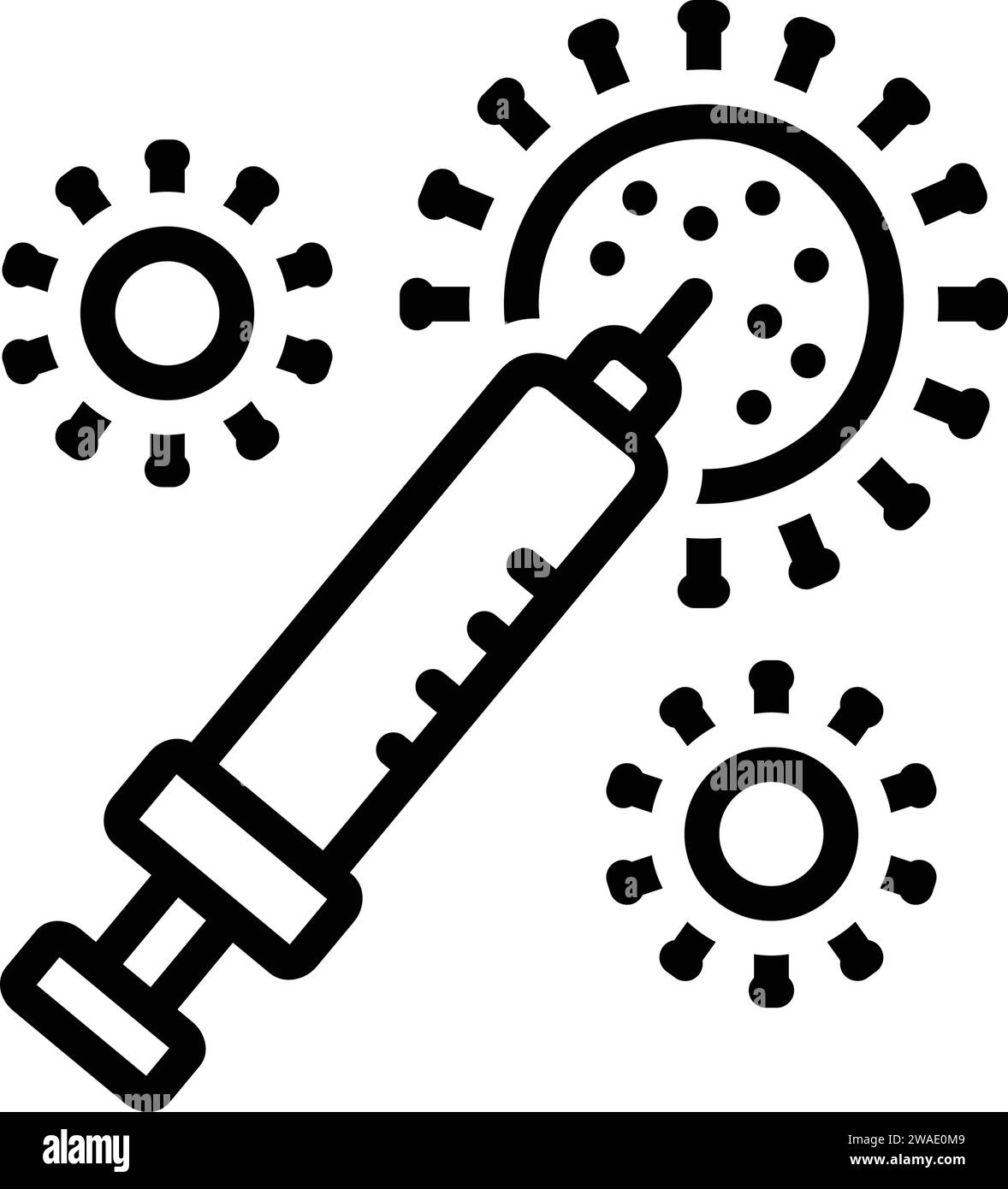 Icon for eradicate,virus Stock Vector Image & Art - Alamy