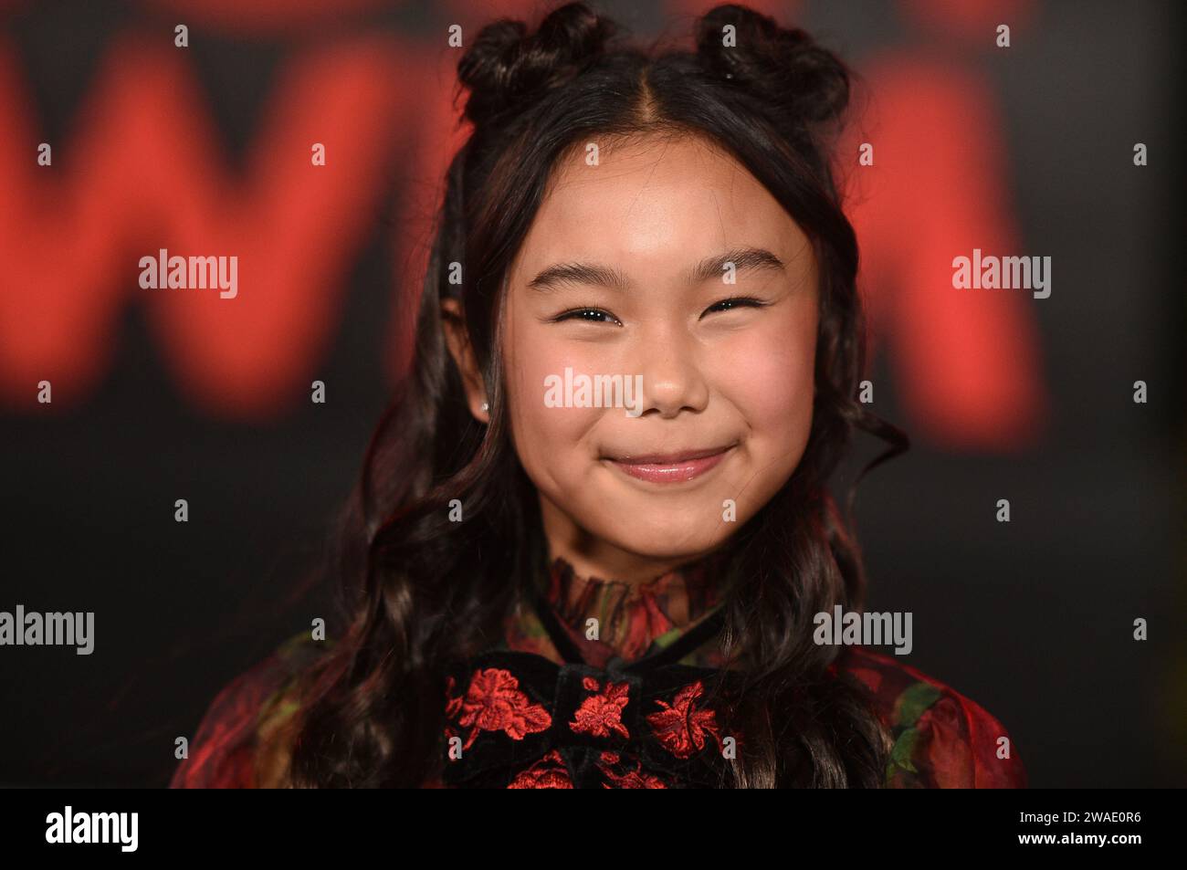 Ayazhan Dalabayeva attends the premiere of "Night Swim" on Wednesday ...