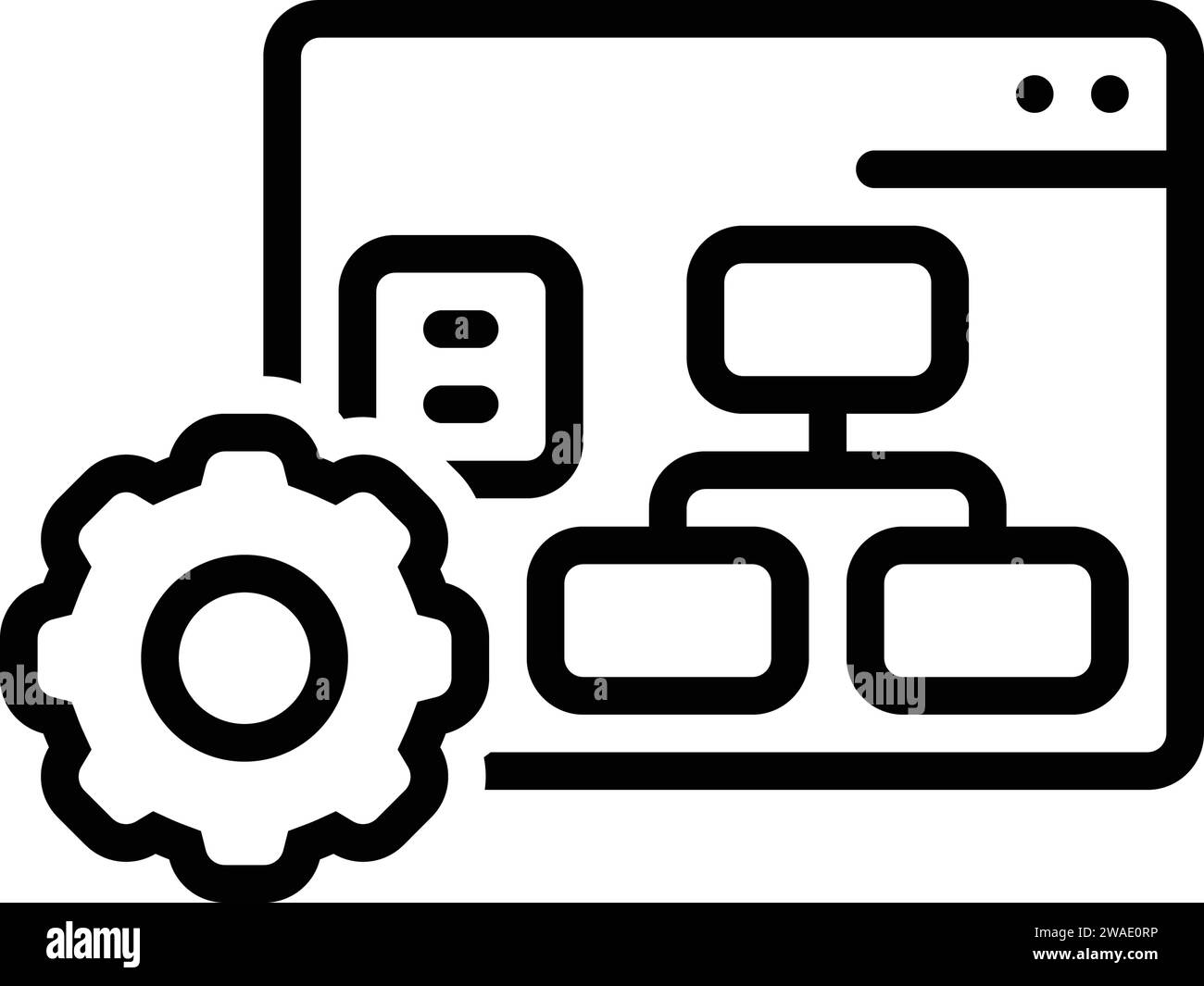 Frame work structure Stock Vector Images - Alamy