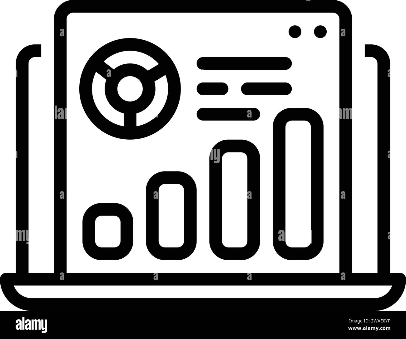 Icon for data chart,data Stock Vector Image & Art - Alamy