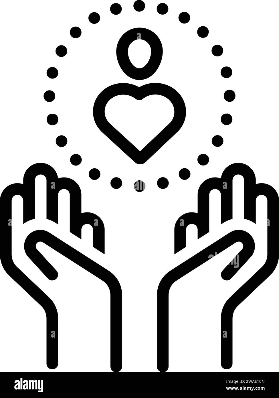 Caring for your safety Stock Vector Images - Alamy