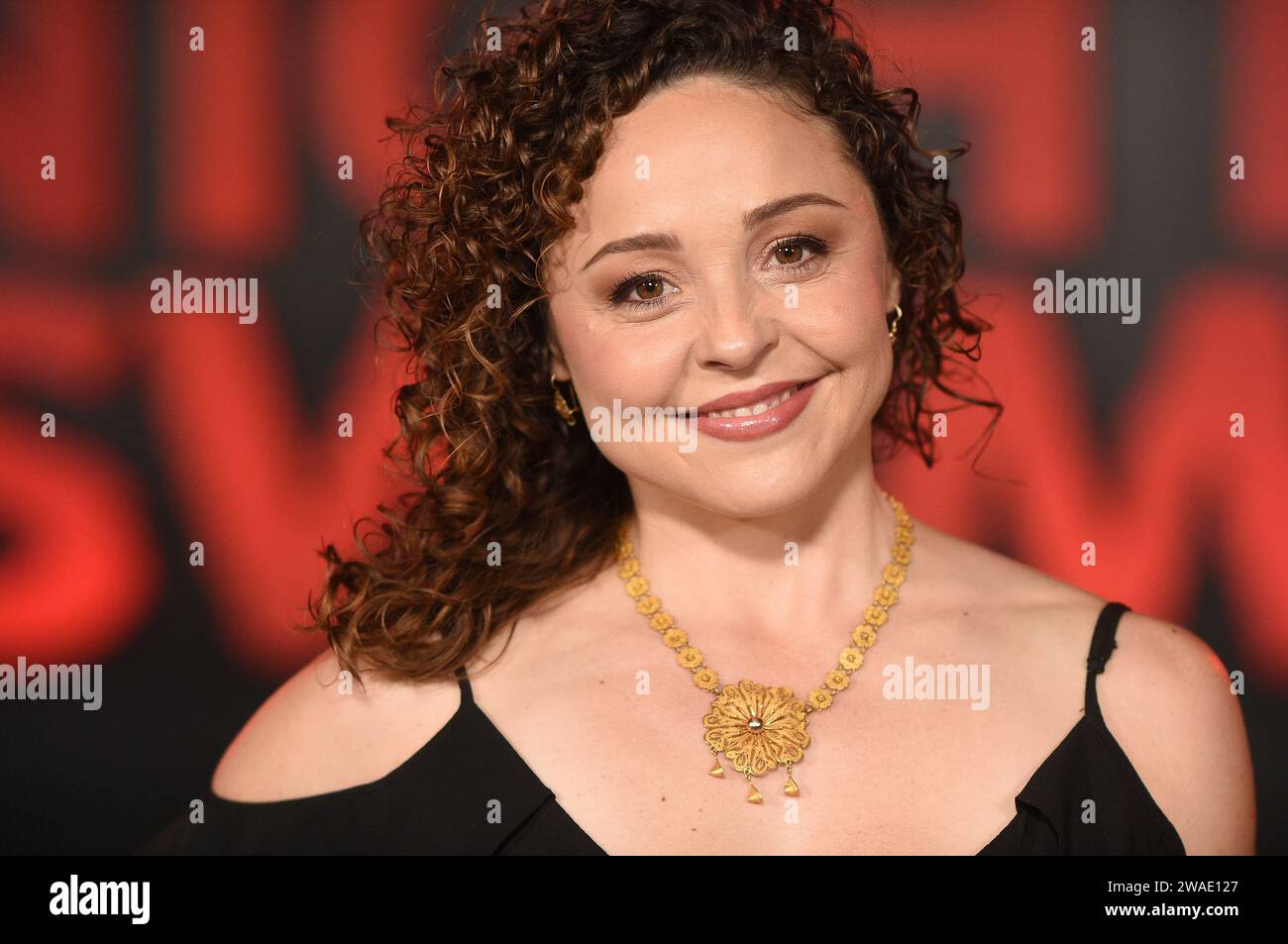 Ellie Araiza attends the premiere of "Night Swim" on Wednesday, Jan. 3 ...