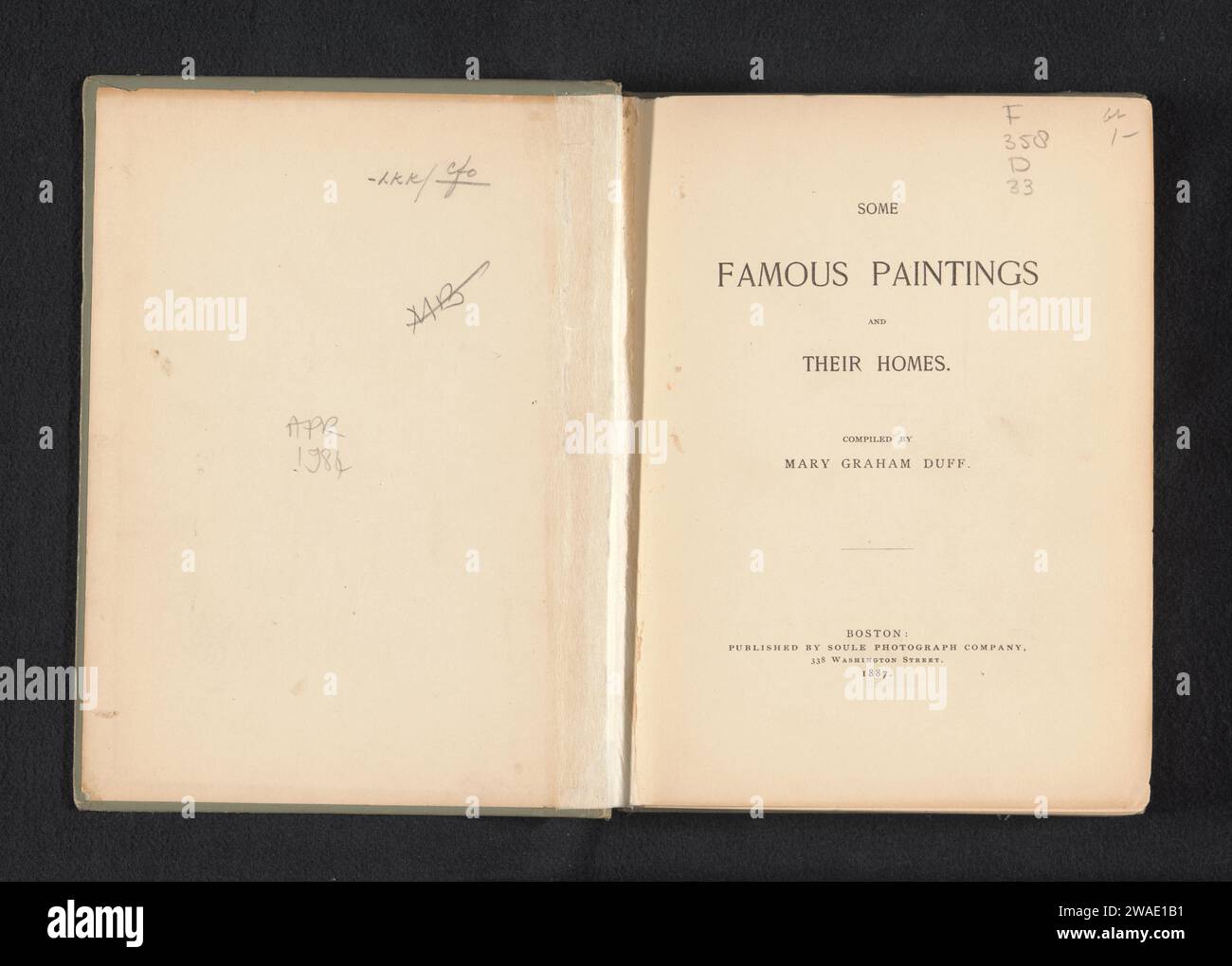 Some famous paintings and their homes, Mary Graham Duff, 1887 book ...