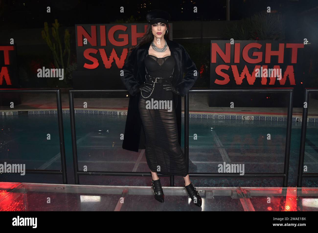 LeeAnna Vamp attends the premiere of "Night Swim" on Wednesday, Jan. 3 ...