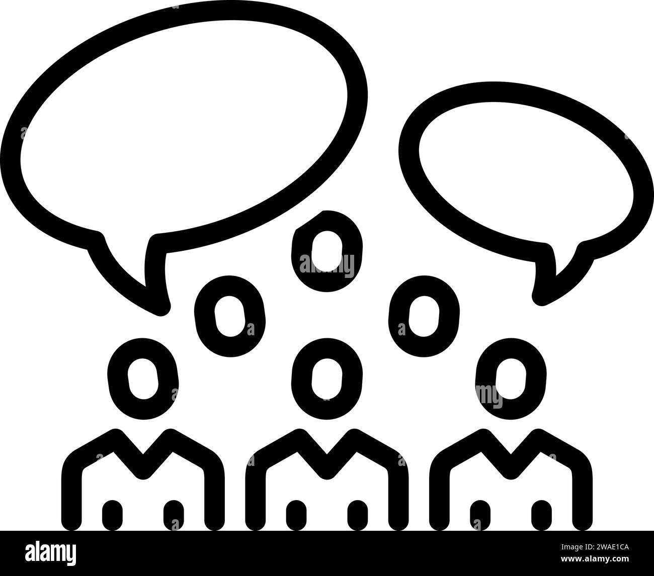 Talk group Stock Vector Images - Alamy