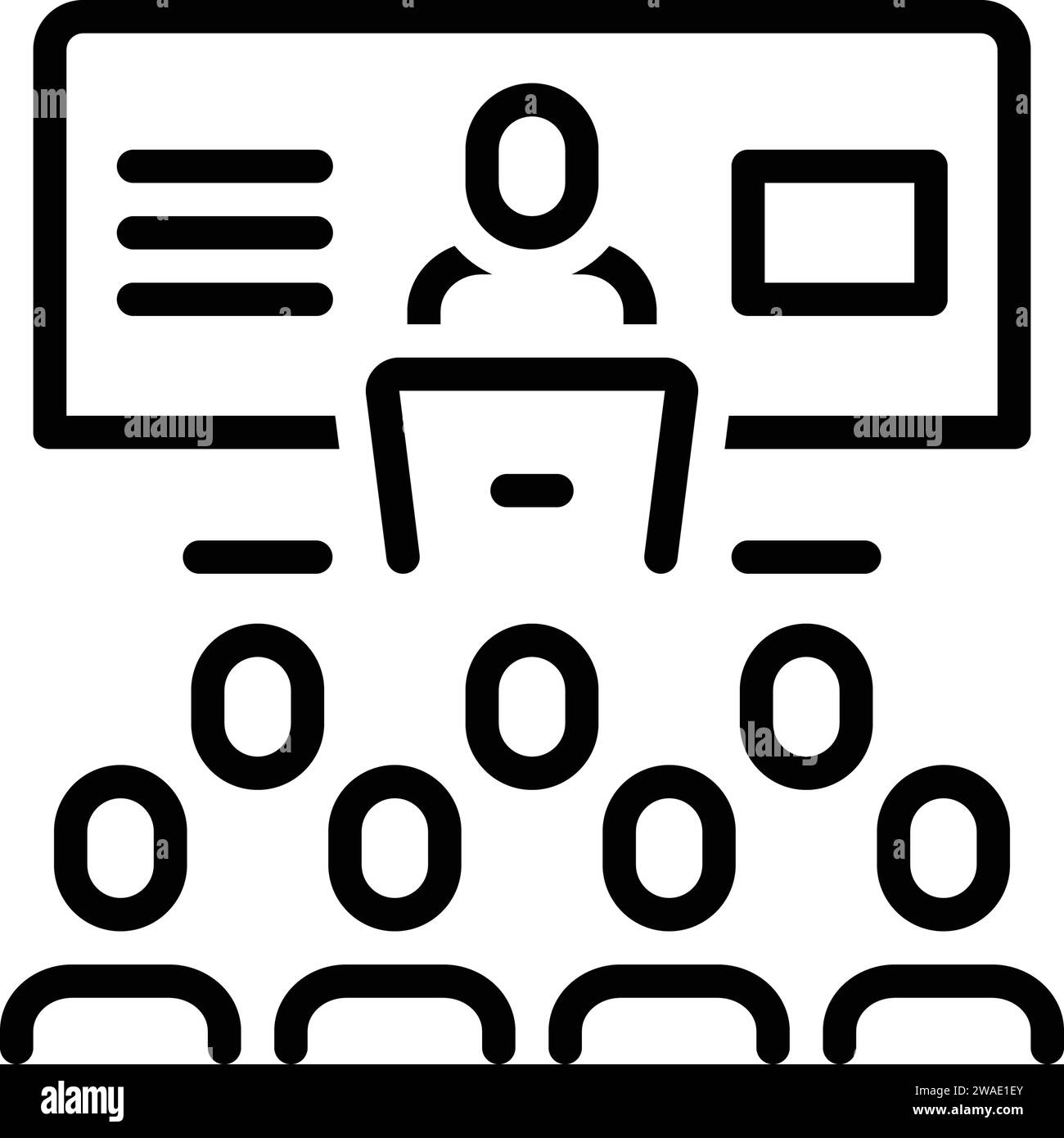 Lecturer seminar Black and White Stock Photos & Images - Alamy