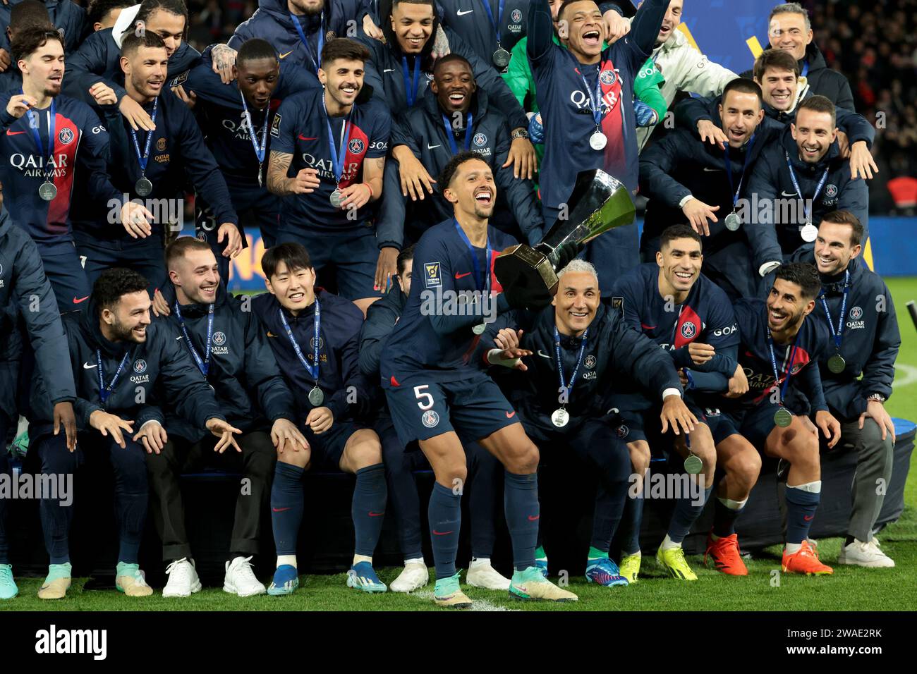 Kylian mbappe france captain hi-res stock photography and images - Alamy
