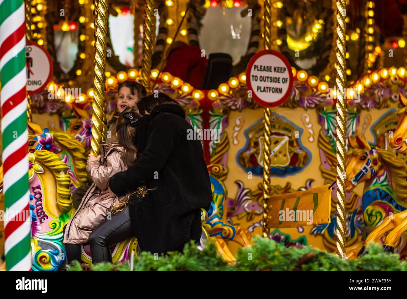 Southbank german christmas market food hi-res stock photography and ...