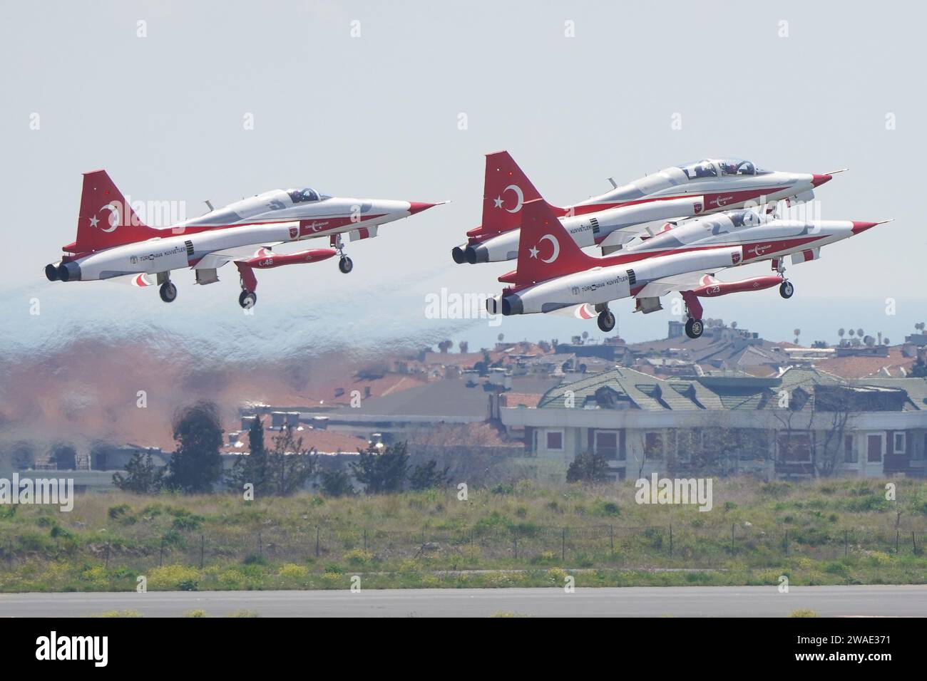 ISTANBUL, TURKIYE - APRIL 30, 2023: Turkish Stars, Turkish Air Force ...