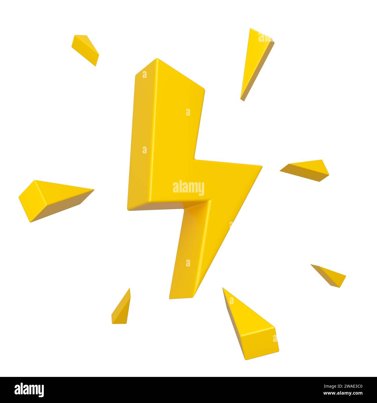 Flash bolt icon with yellow splash. Lightning with sparks isolated ... Flash bolt icon with yellow splash. Lightning with sparks isolated ...