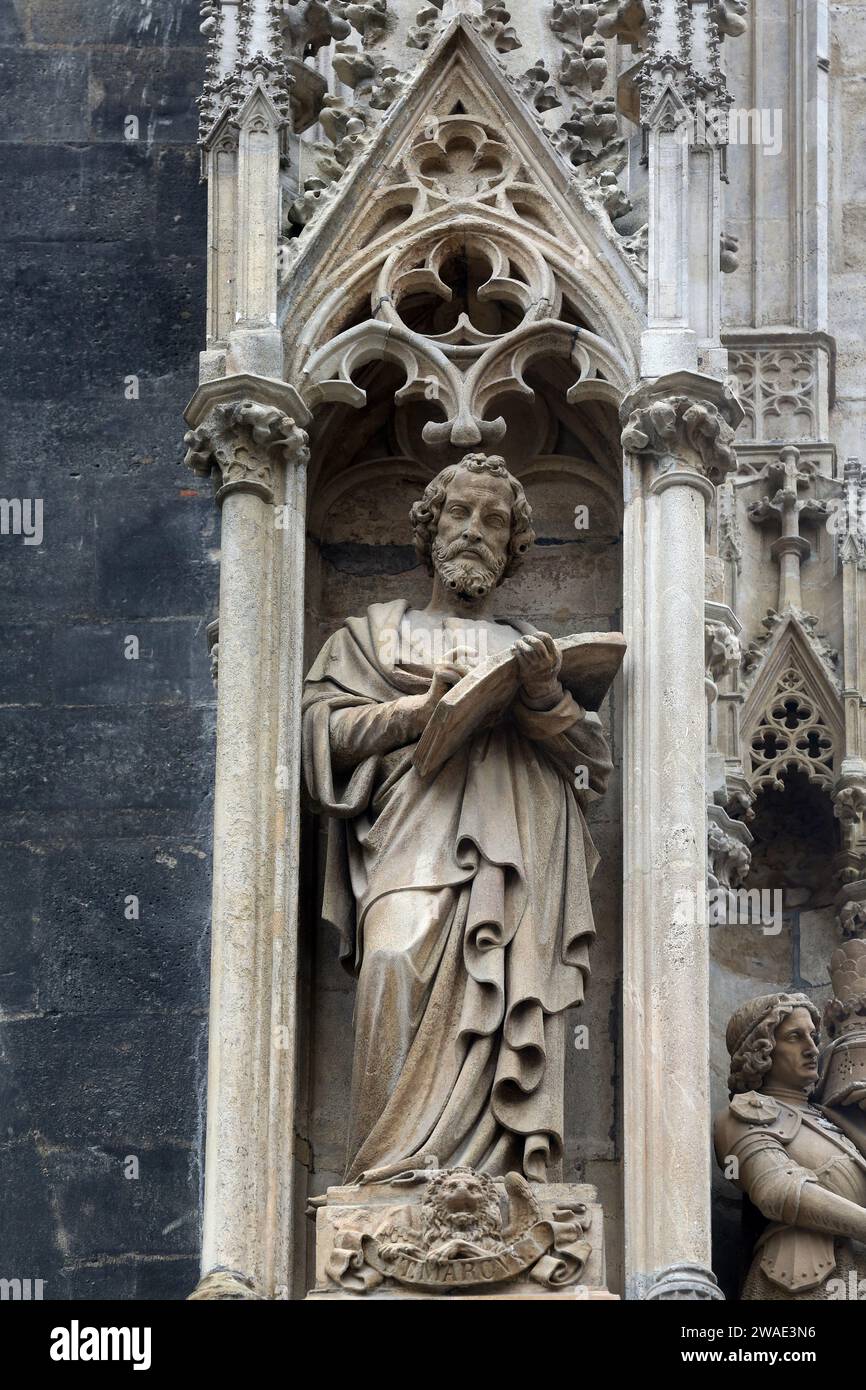 St mark the evangelist vienna hi-res stock photography and images - Alamy