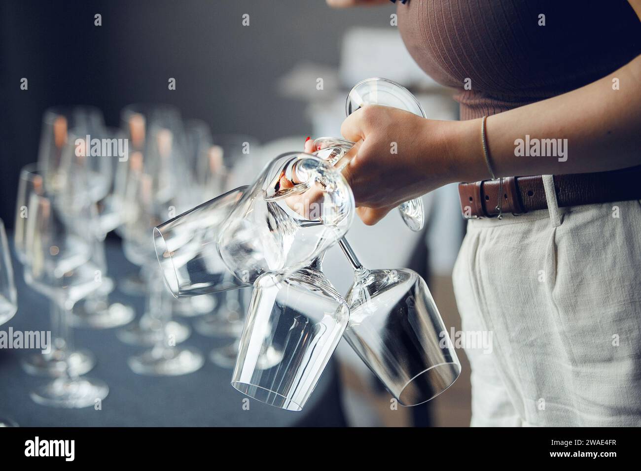 Bar without bar staff hi-res stock photography and images - Alamy