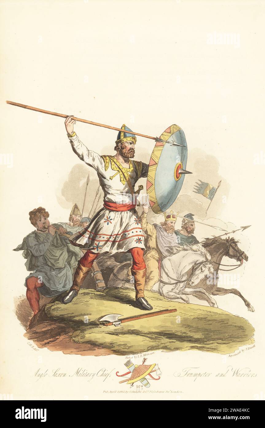 Anglo saxon shield hi-res stock photography and images - Alamy