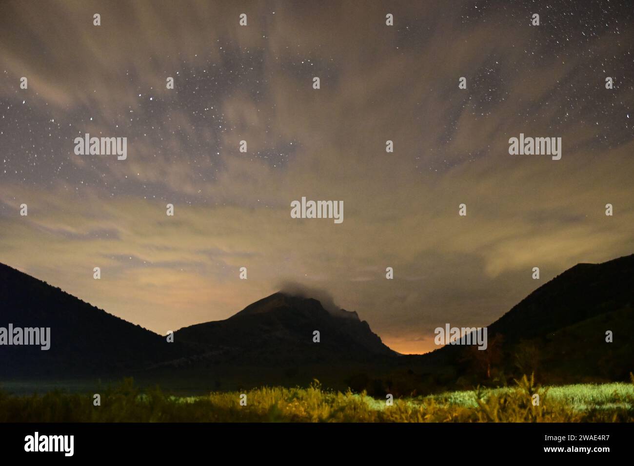 A scenic night sky full of starry night Stock Photo - Alamy