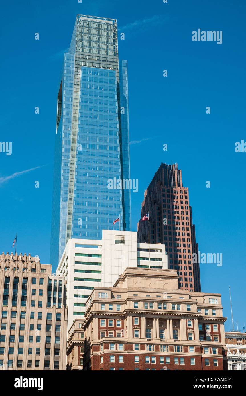 The Philadelphia Skyline on a Spring Day Stock Photo - Alamy
