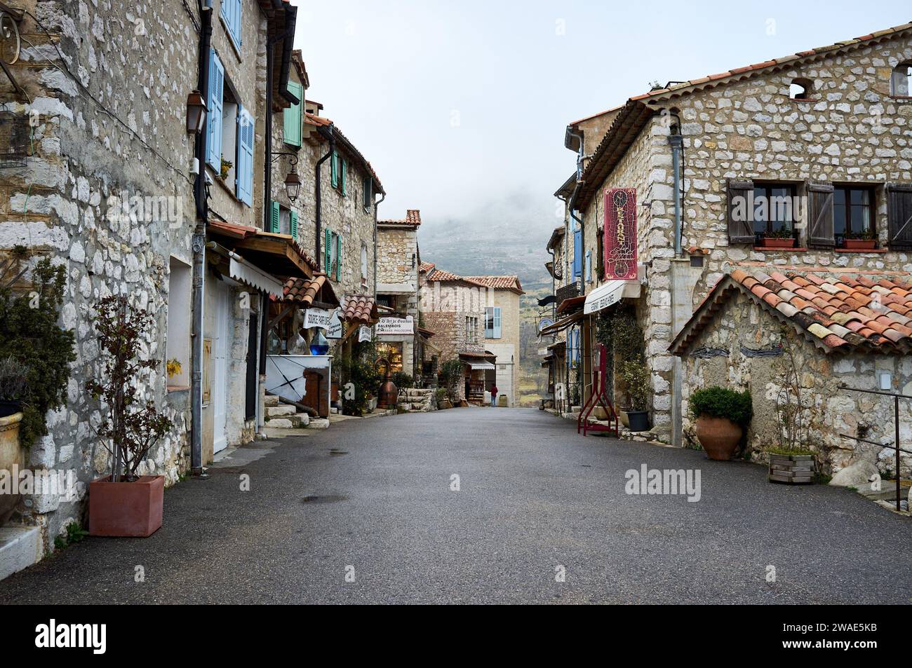 Old village of Gourdon in the Alpes Maritimes, France Stock Photo - Alamy