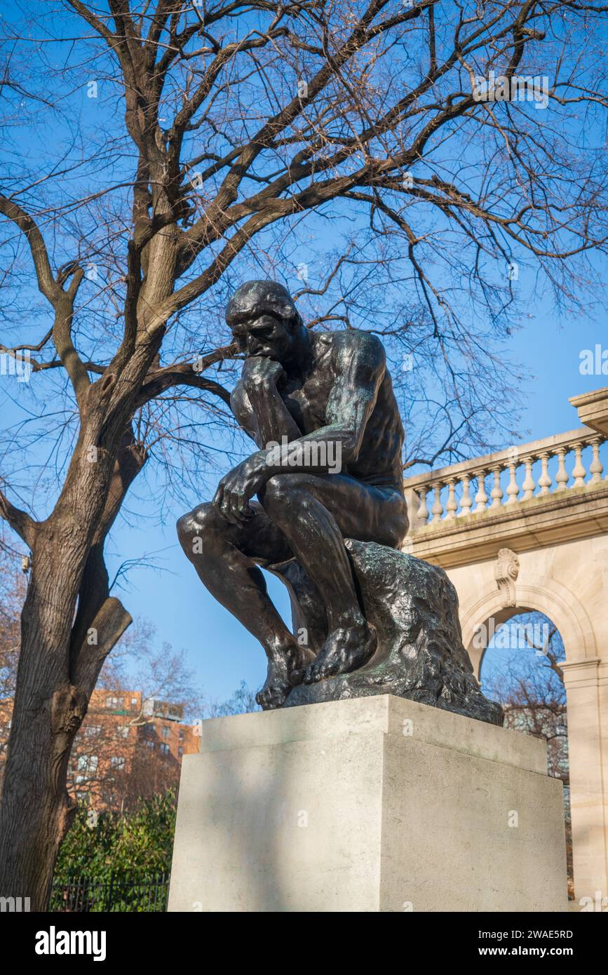 The Rodin Museum, Art museum in Philadelphia, Pennsylvania, USA Stock ...