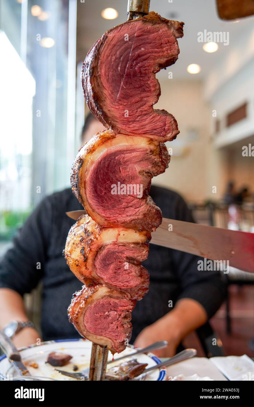 Brazilian meat skewers hi-res stock photography and images - Alamy
