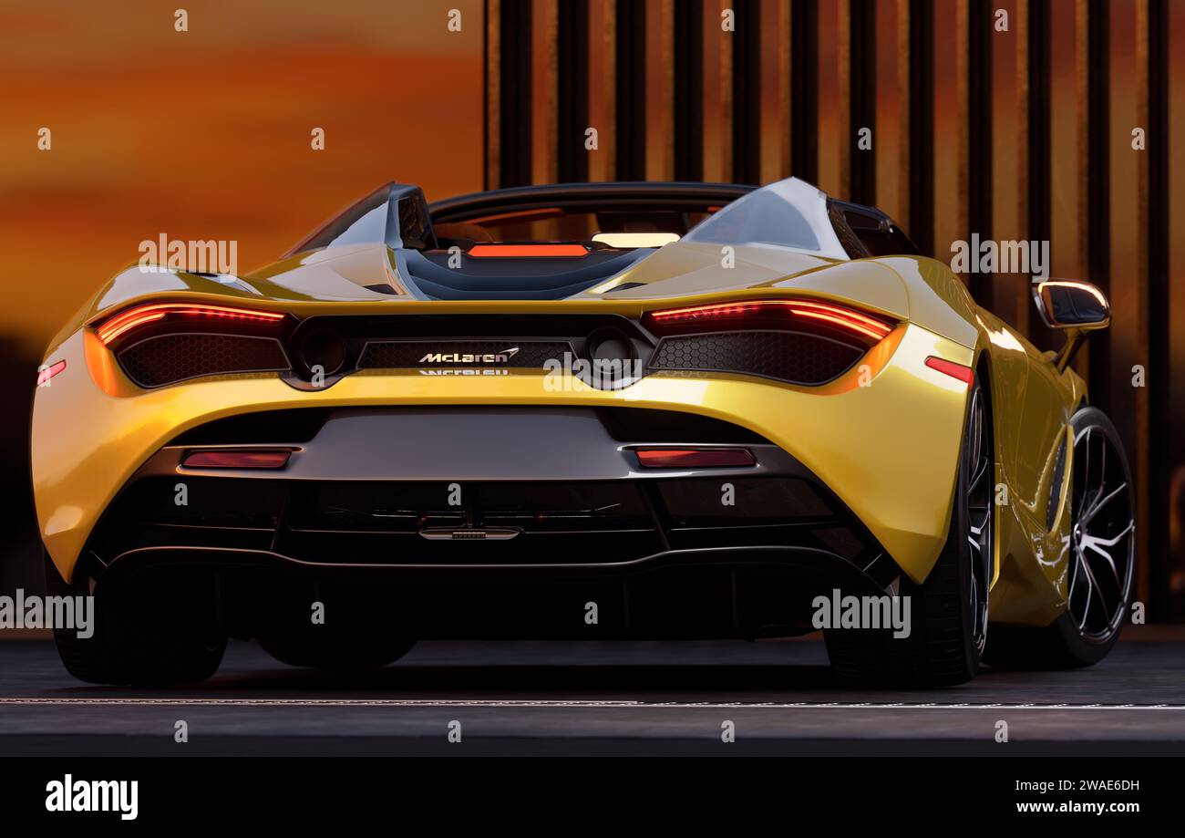 Mclaren 720 s spider hi-res stock photography and images - Alamy